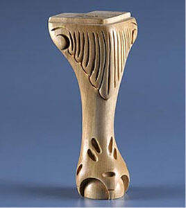 Carved Chair Leg - George Guenzler & Sons